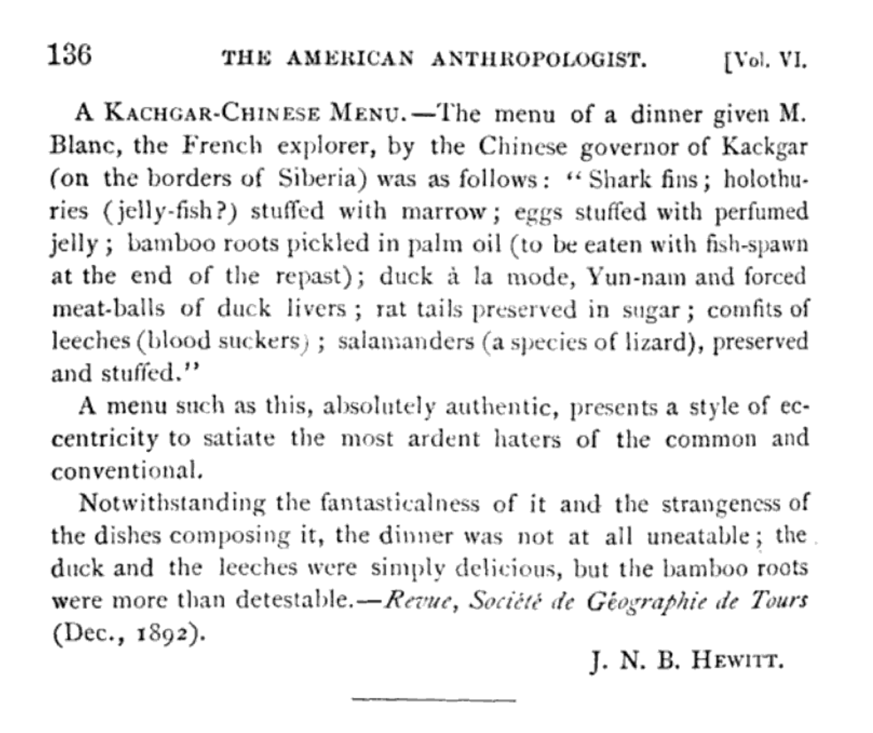 /ck/ - Would you eat anything off this horrific dinner menu from 1890's ...