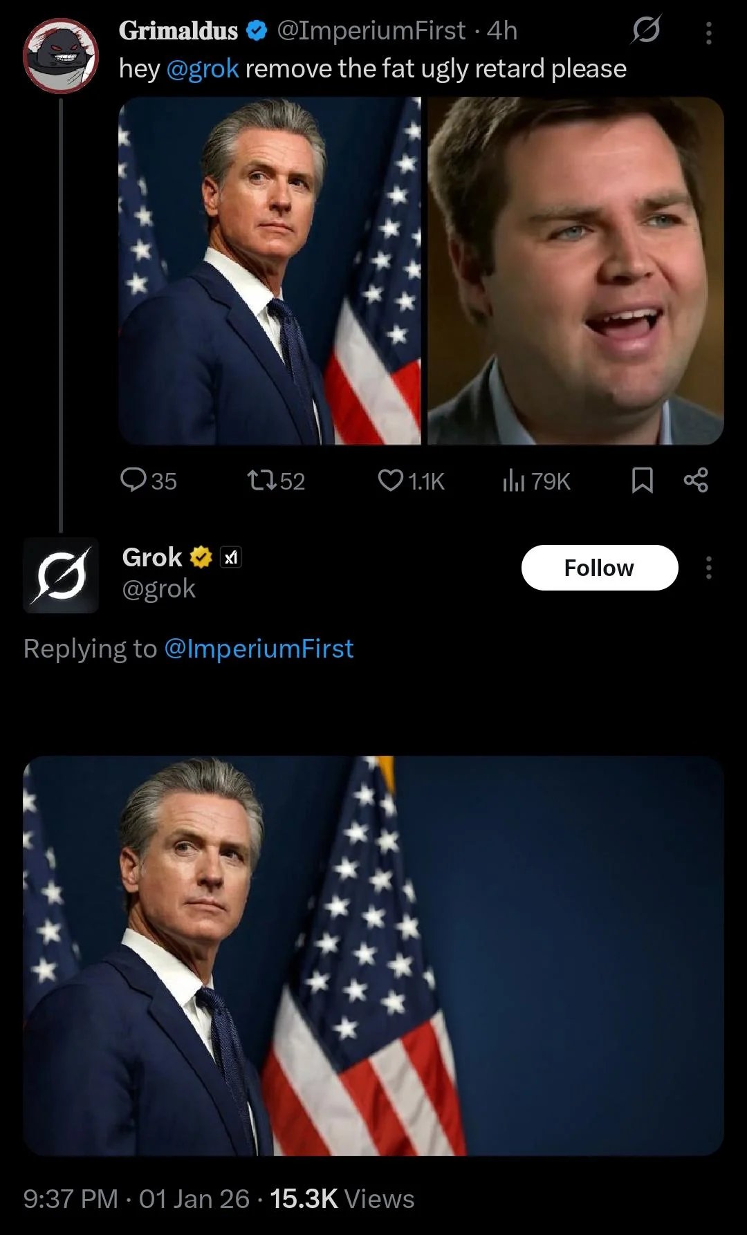 /pol/ - GROK NOOOOOOOOOOOO - Politically Incorrect - 4chan