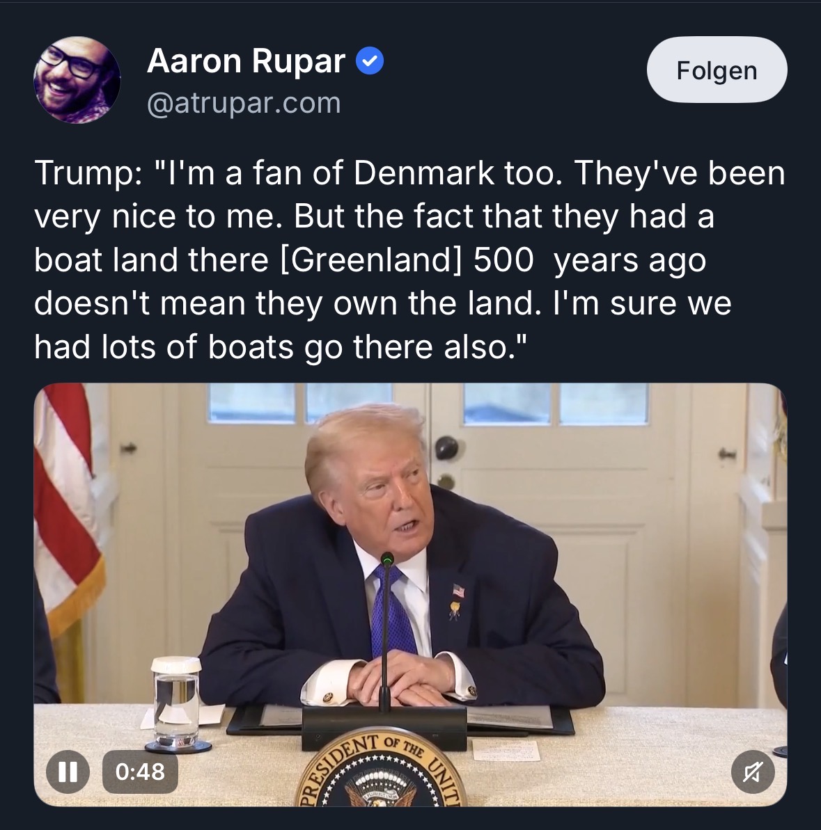 /pol/ - Trump says america doesn‘t belong to the settlers ...