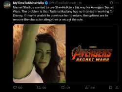 /tv/ - She-Hulk Actress REFUSES to return to character after the Incel ...