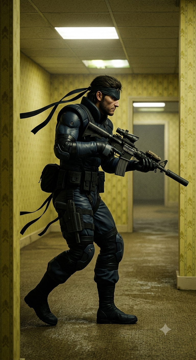 /tv/ - Can Solid Snake survive the backrooms? - Television & Film - 4chan