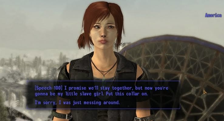 /v/ - >Fallout NV has good writi-ACK - Video Games - 4chan