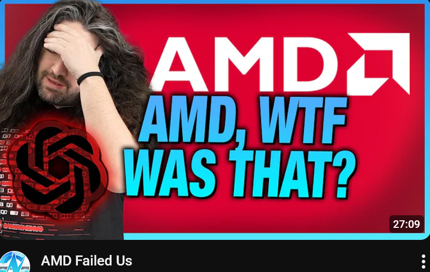 /v/ - [CALAMITOUS NEWS] - AMD failed us... - Video Games - 4chan
